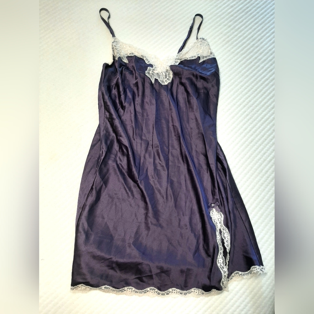 Victoria's Secret Small Purple Satin Nightie - Gem